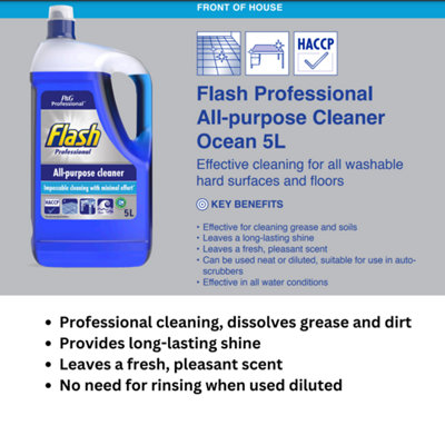 Flash Professional All Purpose Cleaner Ocean 5LTR