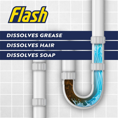 Flash Sink and Drain Unblocker, 5 Litre, Powerful Indoor Formula