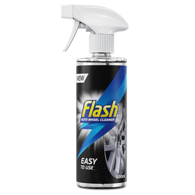 FLASH Tyre Shine Instant Dressing Spray Wet Look & Protection for Tyres ...