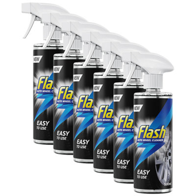FLASH Tyre Shine Instant Dressing Spray Wet Look & Protection for Tyres ...