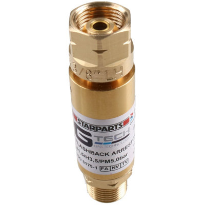 Flashback Arrestors In-line Fuel Gas Barrel Type Non Return Gas Valve ...