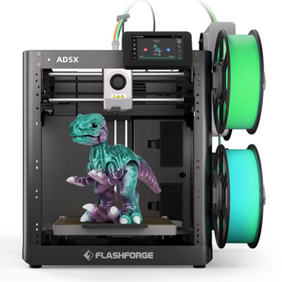 Flashforge Ad 5 x Multi-Material 3 D Printer 4-Color Printing, 600 mm ...