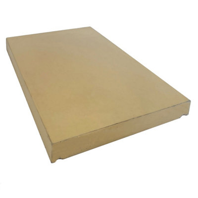 Flat Concrete Coping Stone-Buff- 375x600-Pallet of 20