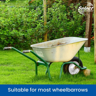 FLAT-FREE PUNCTURE-PROOF WHEELBARROW WHEEL 14" (36CM), 181KG LOAD ...