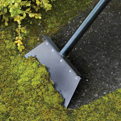 Flat Head Shovel, Steel Blade, Dual Handle, Soft Grip, 101cm, Removes ...
