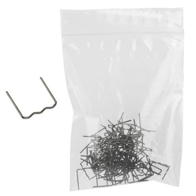 Flat Hot Staples Pre Cut 0.8mm Plastic Stapler Repair Kits Welders ...
