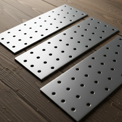 Flat Joining Plate 100mm x 40mm (pack of: 5) Heavy Duty 2.0mm ...