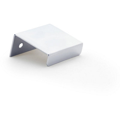 Flat Slim Cabinet Finger Pull Handle Semi Concealed - 37mm Width ...