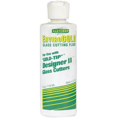 Fletcher EnviroGold Glass Cutting Fluid 118ml | DIY at B&Q