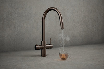 Flex Pro Brushed Bronze 4 in 1 Instant Boiling Water Tap