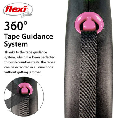 Flexi Black Design Tape M Pink 5m 1-25kg