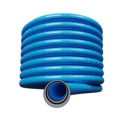 Flexi Underground Ducting Water - 63mm (O.D.) x 50mtr Blue Coil