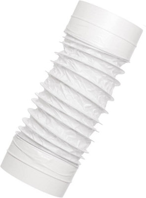 Flexible Duct Connector 125mm / 5" Round PVC Ducting Ventilation Tube