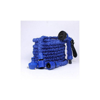 Flexible extendable garden hose 60 m with 7 functions ideal for ...