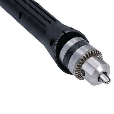Extended drill chuck store