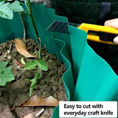 Flexible Garden Lawn Grass Edging Border Fence Panel Plant Wall ...