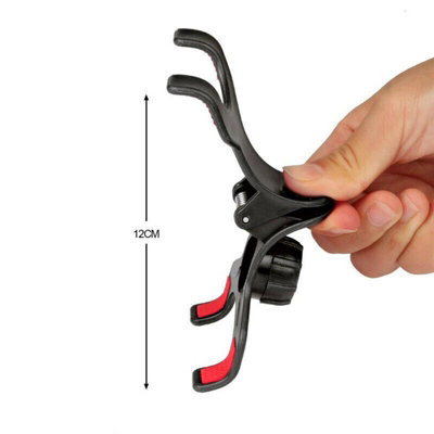 Flexible Gooseneck Mobile Phone Holder - Clamp for Bed, Desk & Table ...
