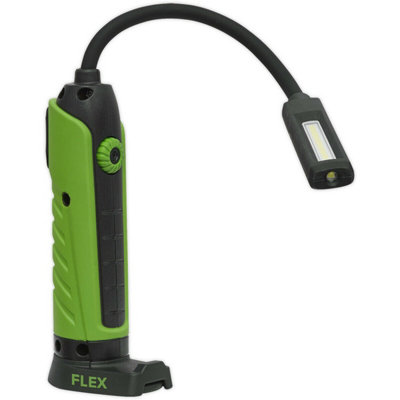 Flexible Inspection Light - 5W COB & 1 SMD LED - Rechargeable - Dimmer ...