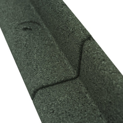 Flexible Lawn Edging 26.4m Long Pack of 22 x 1.2m Green with Rubber Mallet
