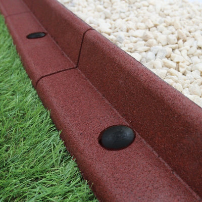 Flexible Lawn Edging Garden Border Grass Pathways Plot Flowerbed Raised ...