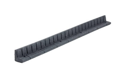 FLEXIBLE LAWN MOWER FRIENDLY GARDEN EDGING 1.20M GREY - GARDEN BORDER ...