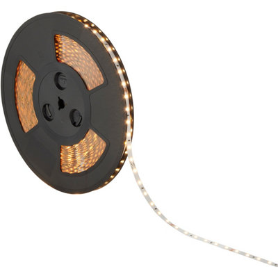 Flexible LED Tape Light - 30 Metres - 144W Warm White LEDs - Dimmable ...