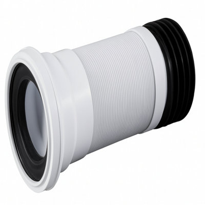 Flexible Pan Connector - Adjustable WC Toilet Waste Connector with ...