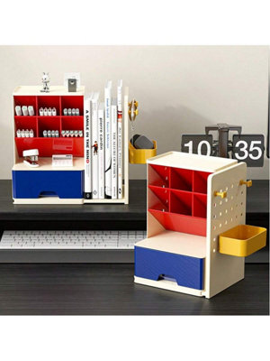 Flexible Retractable Pegboard Pen Holder Expandable Desk Storage for ...
