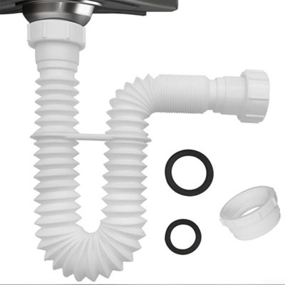 Flexible Sink Drain Pipe,Flexible Sink Pipe Kit Garbage Disposal P Trap ...