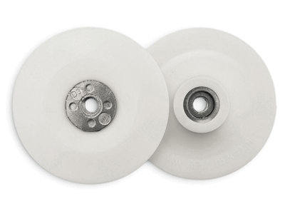 Flexipads World Class 20030 Angle Grinder Pad White 100mm (4in) 3/8 x ...