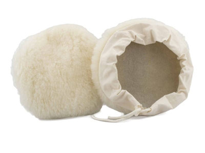 Flexipads World Class 40120 All Wool Bonnet 200mm 8in Polisher Polishing