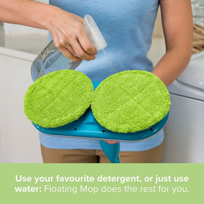 Floating Mop - Motorised Cordless & Rechargeable Spinning Mop