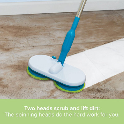 Floating Mop - Motorised Cordless & Rechargeable Spinning Mop | DIY at B&Q