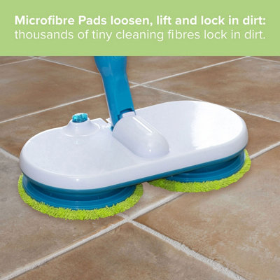 Floating Mop - Motorised Cordless & Rechargeable Spinning Mop