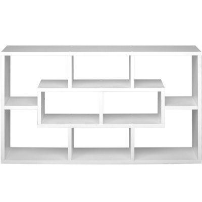 FLOATING SHELF CASSANDRA - RETRO STYLE, 8 COMPARTMENTS, INVISIBLE ...