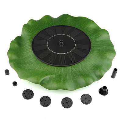 Floating Solar Fountain for Pools and Garden Ponds with Decorative ...
