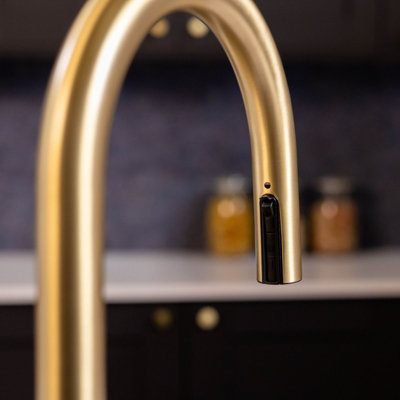 Flode Dolja Kitchen Sink Mixer with Concealed Pull Out Hose and Spray ...