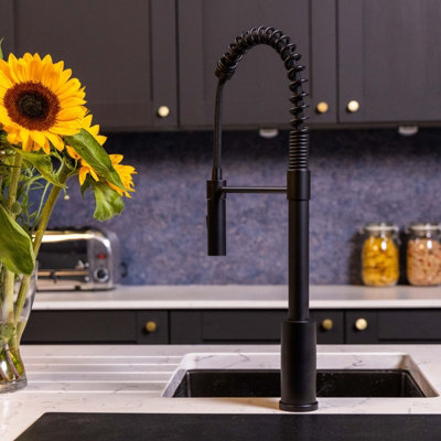 Flode Fjadra Pull Out Kitchen Sink Mixer Tap Spring Style Mixer Tap ...