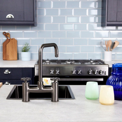 FLODE KRAFT INDUSTRIAL BRIDGE STYLE 3 IN 1 INSTANT BOILING TAP GUN ...