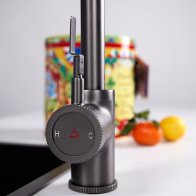 flode kraft Solo Industrial Style Single Lever 3 in 1 Instant Boiling ...