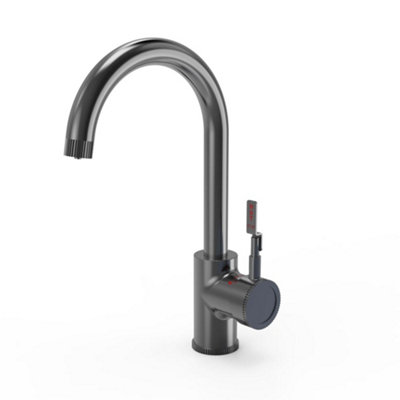 flode kraft Solo Industrial Style Single Lever 3 in 1 Instant Boiling ...