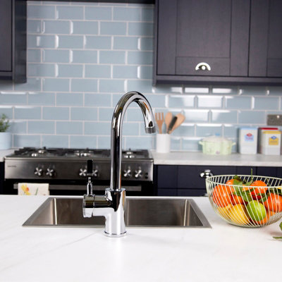 flode kraft Solo Industrial Style Single Lever 3 in 1 Instant Boiling ...