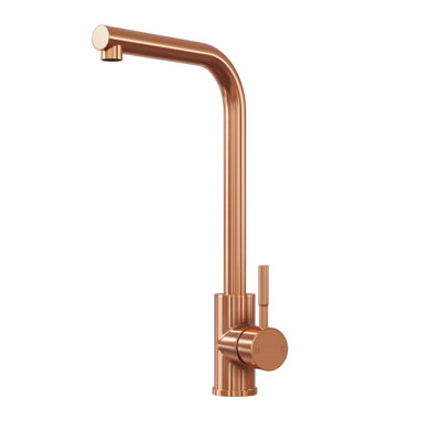 Flode Mjorn Single Lever Kitchen Sink Mixer Tap with Swivel Spout L ...