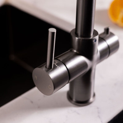 flode Vier 4 in 1 Instant Boiling Hot & Filtered Cold Water Tap Gun ...
