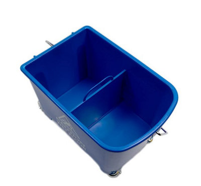 Floor Cleaner Set: Durable Two Bucket Model, Microfibre Flat Mop for ...