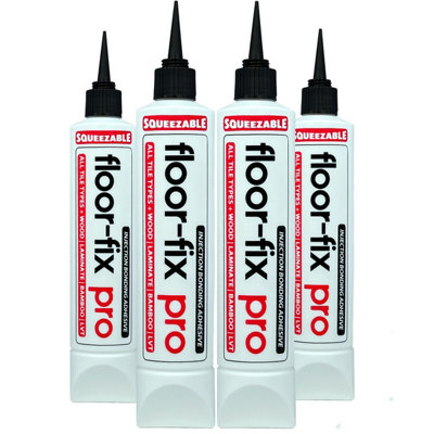 Floor-Fix Pro EASY SQUEEZE (4-Pack) All in One Repair Kit For Loose ...