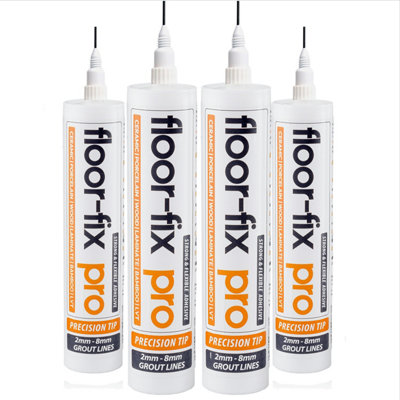 Floor-Fix Pro Superior Strength Adhesive - Fix Loose Tiles & Hollow ...
