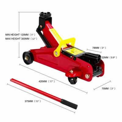 Small floor jack car store
