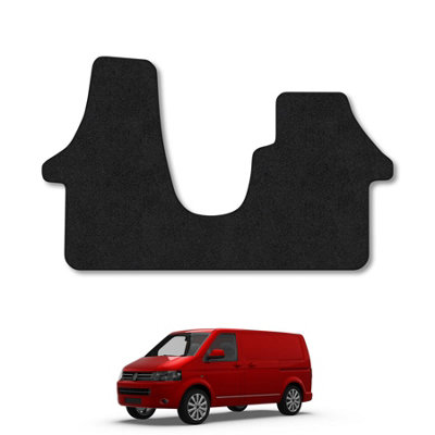 Floor Mats for VW Transporter T5 (03-15) (Double Seat) Carpet Tailored ...