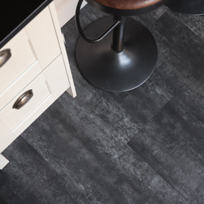 FLOOR POPS QUARRY SELF ADHESIVE VINYL FLOOR TILES PACK OF 6 (1.12SQM)
